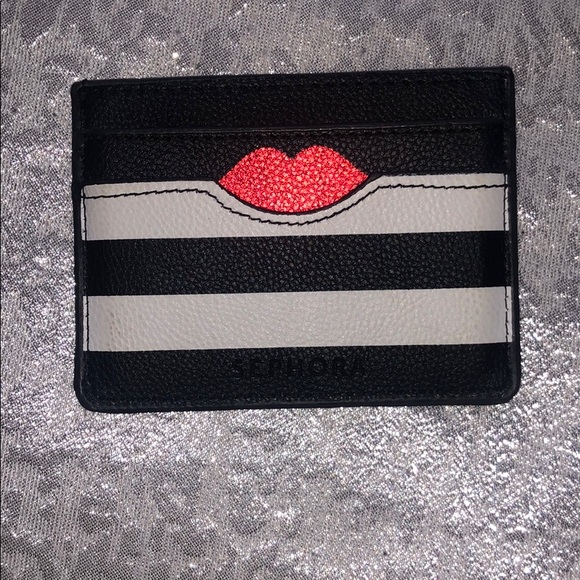 Sephora | Bags | Sephora Blackwhite Card Holder | Poshmark